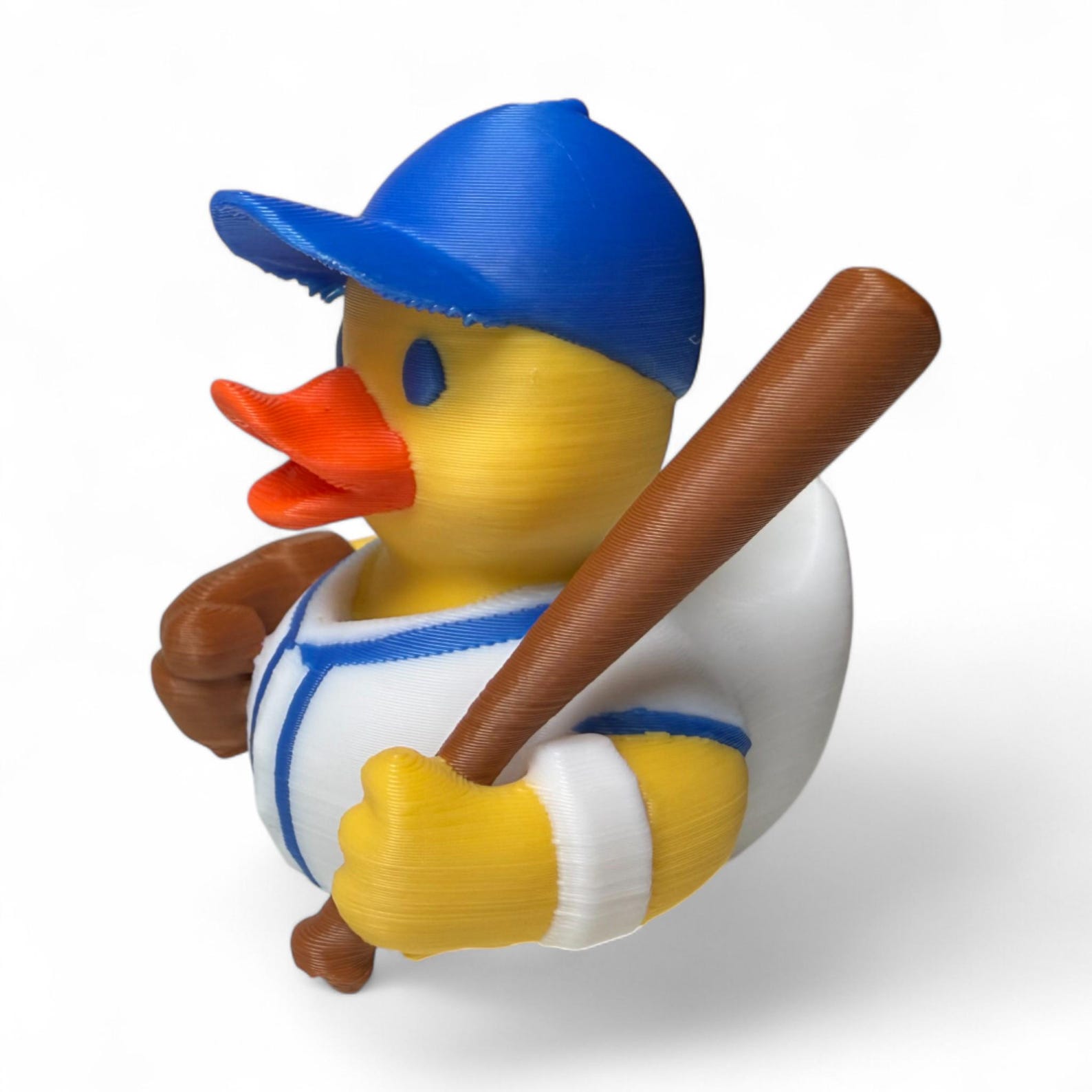 Baseball Duck – 3d-printed Sports Duck With Cap, Glove & Home Run ...