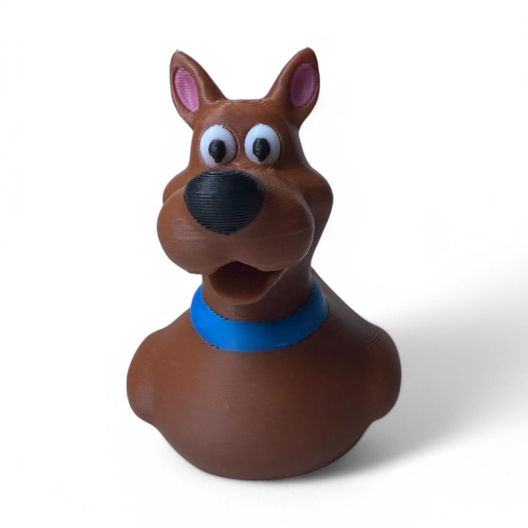 Scooby Inspired Duck – 3d-printed Mystery Pup Duck Collectible for ...