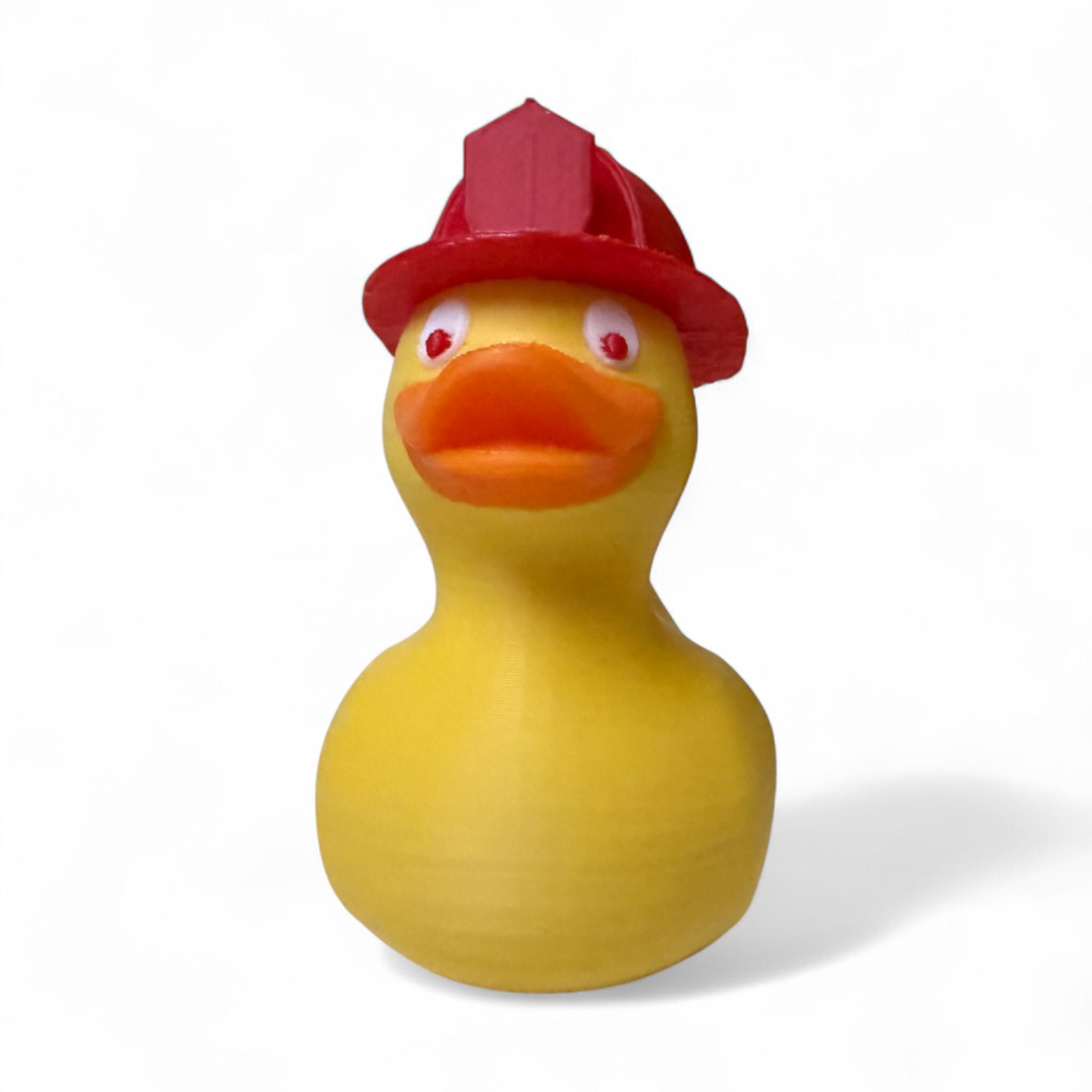 Fire Fighter Duck – 3d-printed Brave & Heroic Duck Collectible for ...