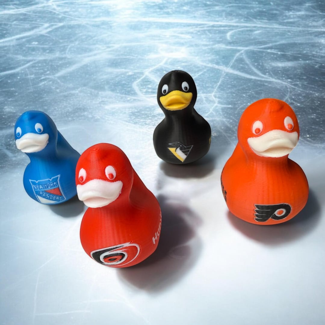 Custom Hockey Team Duck: 3D Printed Fan Collectible - Etsy