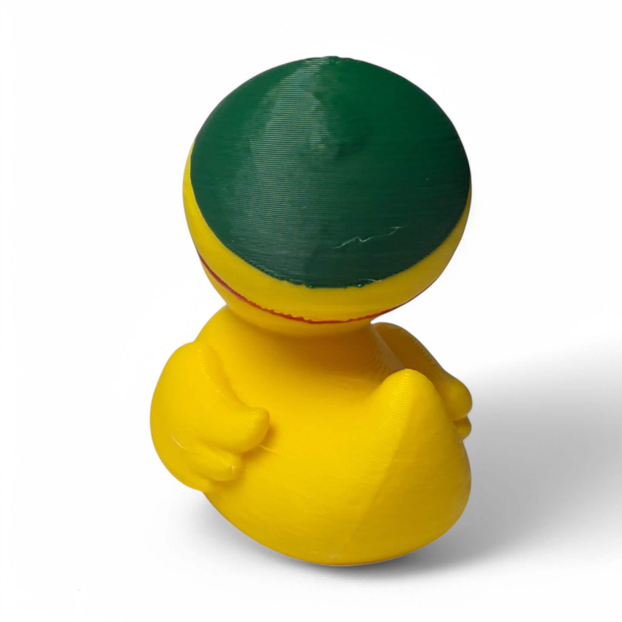 Blazing 420 Duck – 3d-printed Chill Duck Collectible With Rasta Vibes ...