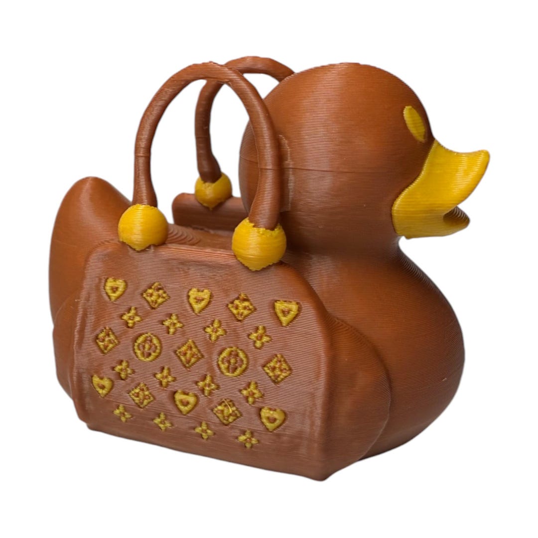 Luxury Purse Duck – Fashion-inspired Duck Styled Like an Expensive ...