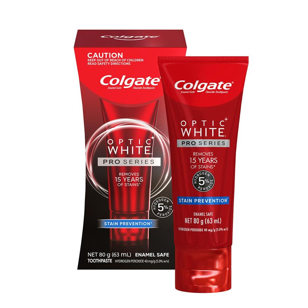 Colgate Optic White Pro Series Stain Prevention Teeth Whitening ...