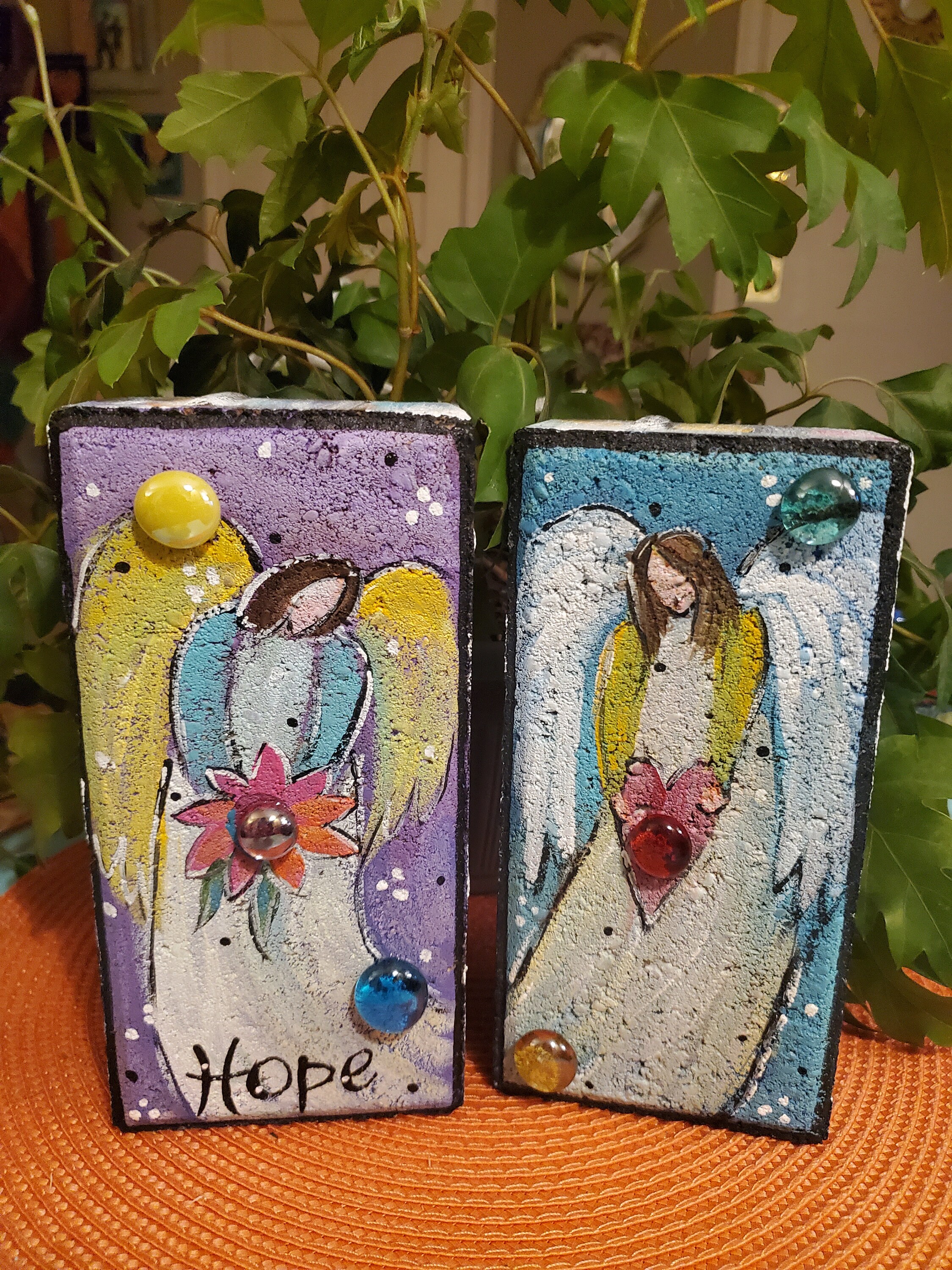 Angel Brick One Brick Angel Garden Brick - Etsy Ireland