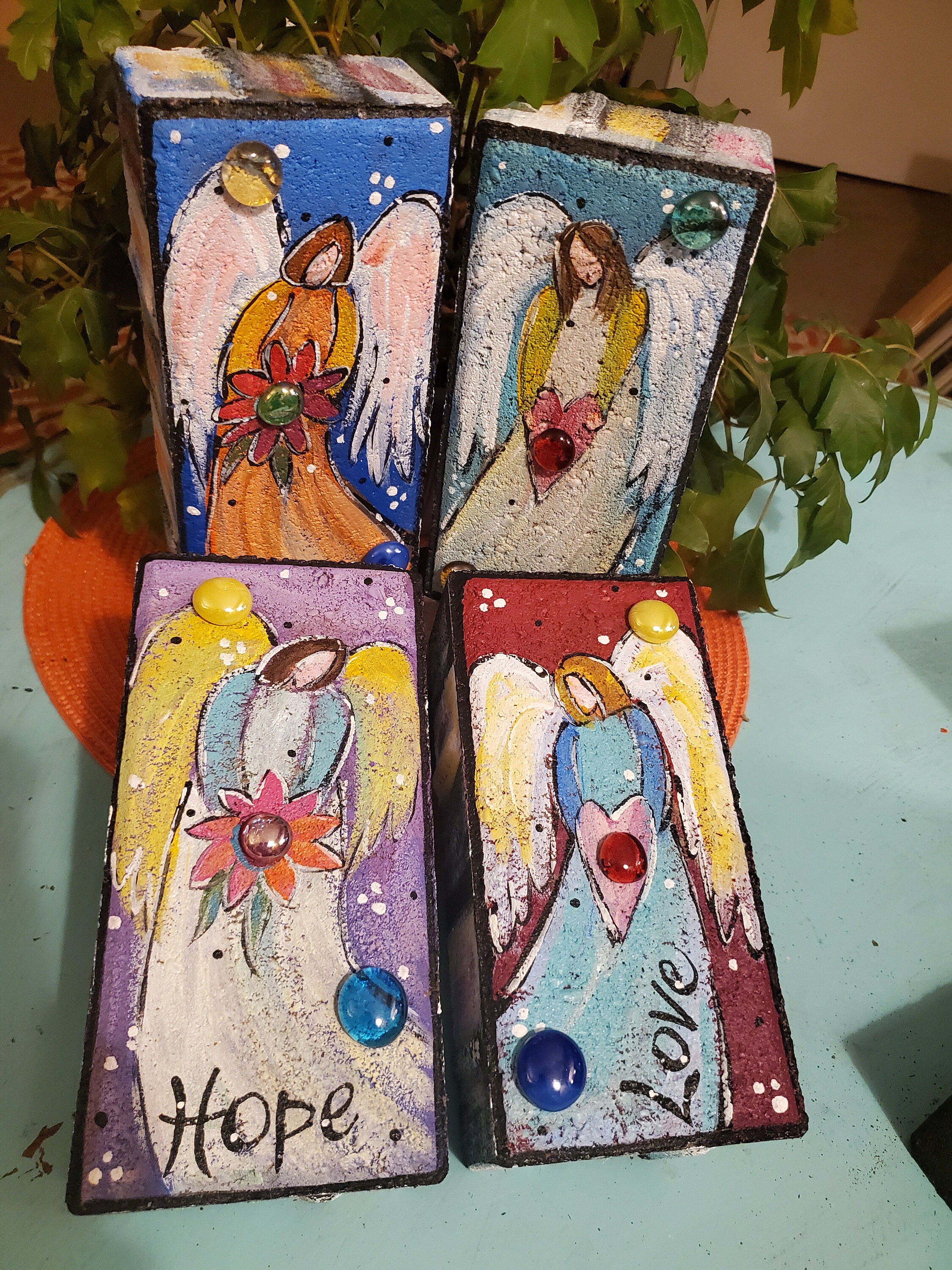 Angel Brick One Brick Angel Garden Brick - Etsy