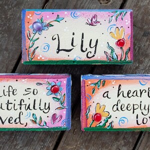 Memorial Bricks, Sympathy Gift, Garden Bricks - Etsy
