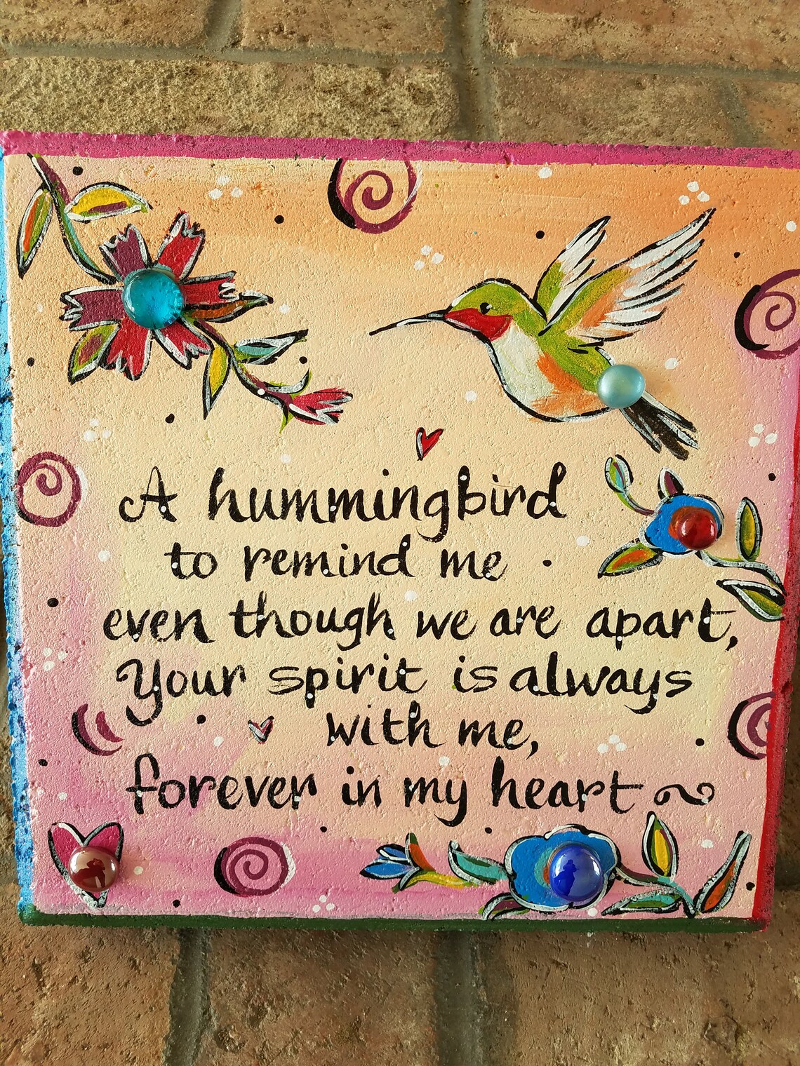 Sympathy Sympathy Stone Garden Stone Memorial Stone - Etsy Canada