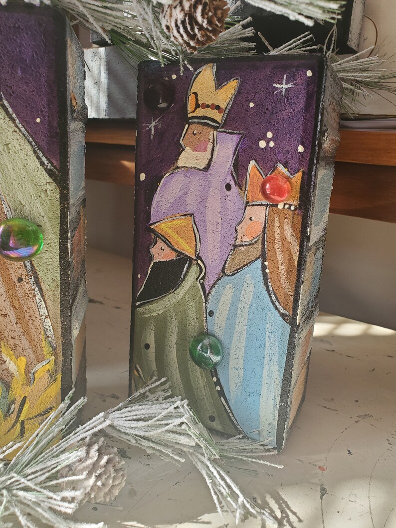 Nativity Set, Nativity Brick Set, Nativity Bricks - Etsy