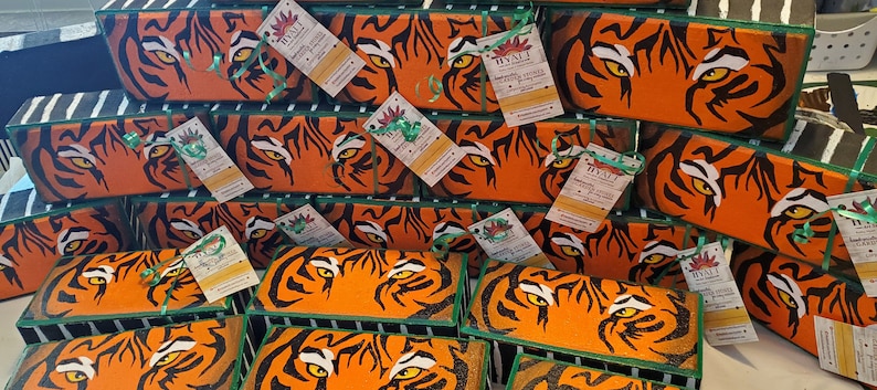 Tiger Brick Painted Brick Year of the Tiger - Etsy