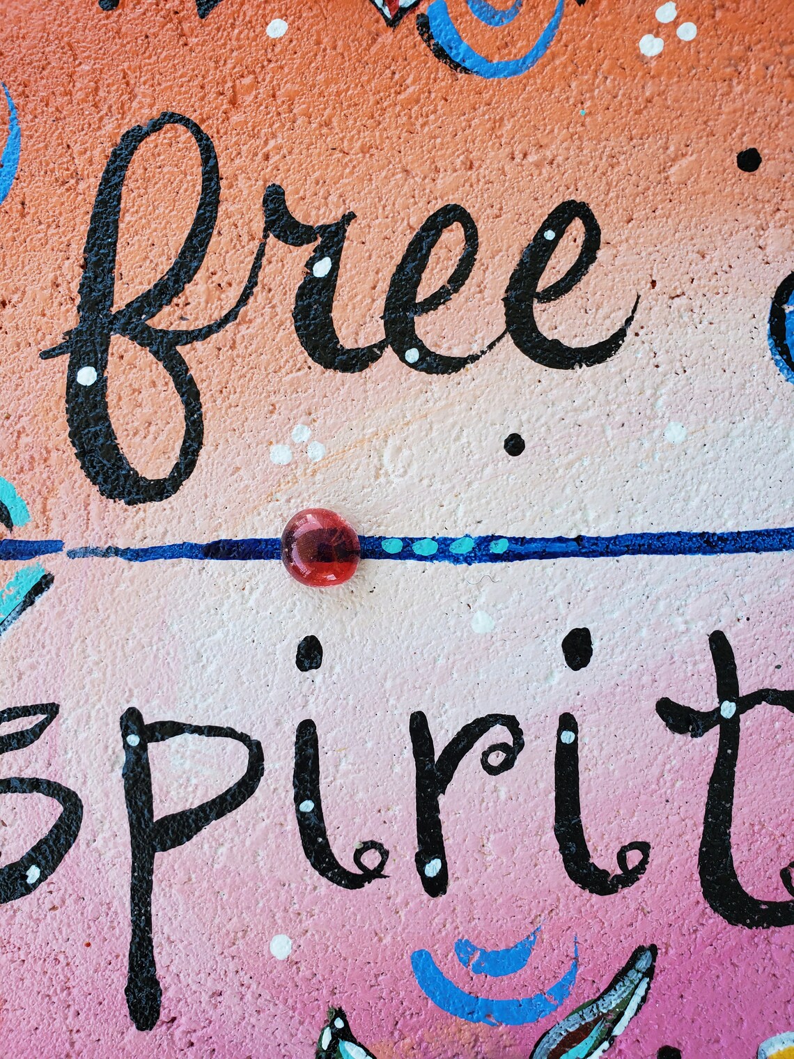 Garden Stone Free Spirit | Etsy