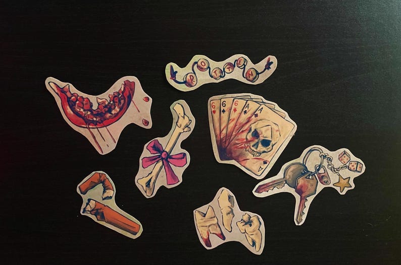 Rotten Cannibalism Sticker Pack 7 - Etsy