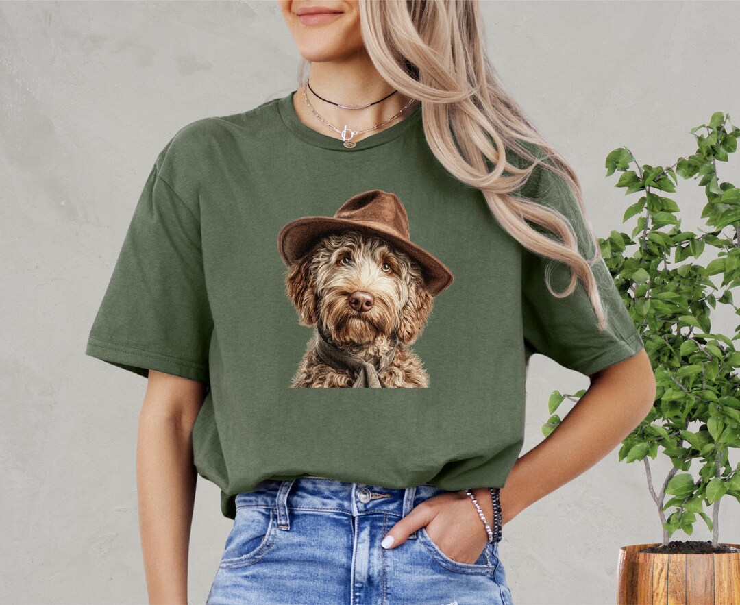 Labradoodle T-shirt: 100% Cotton Dog Breed Tee - Etsy New Zealand