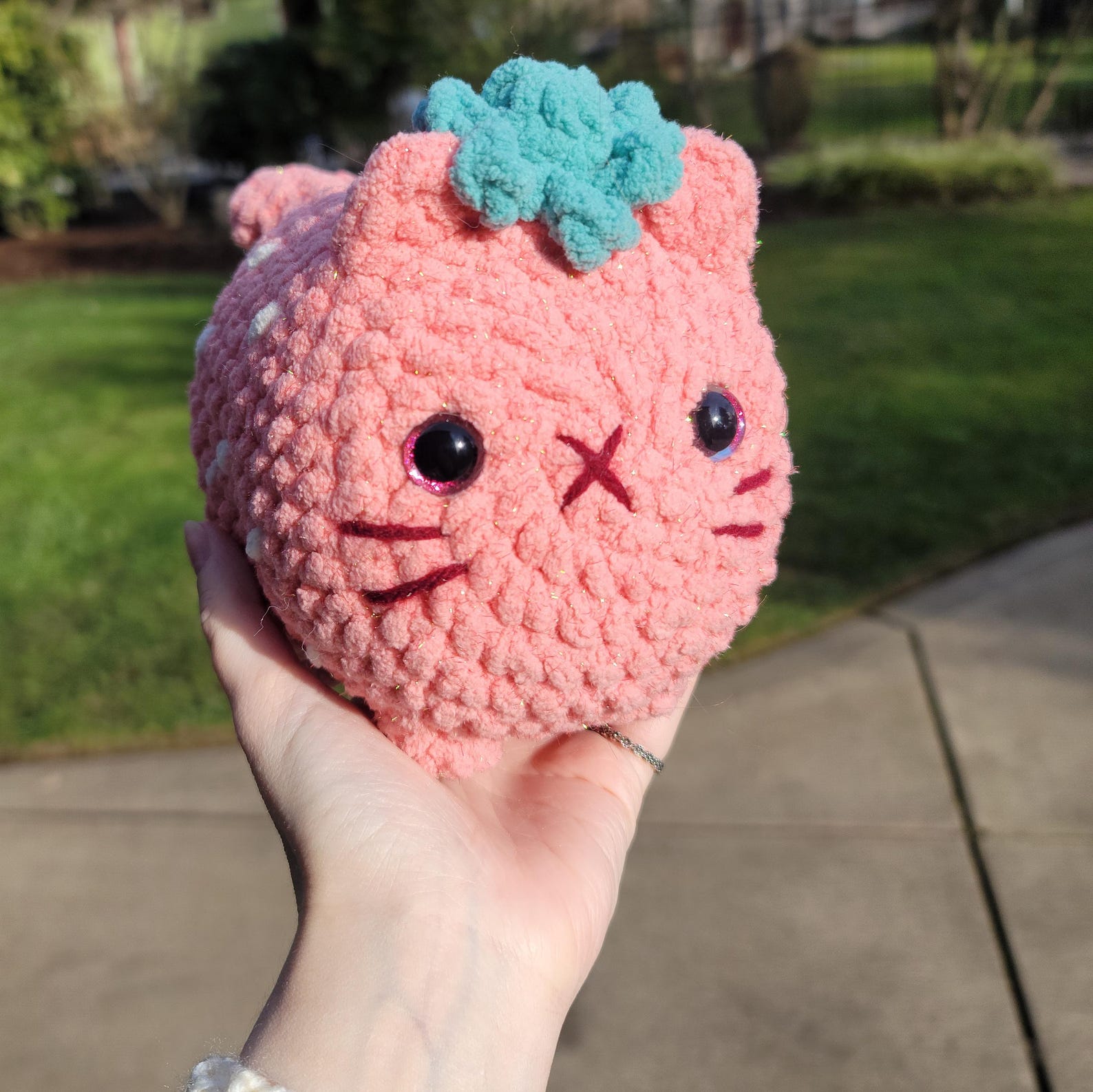 Crochet Loaf Cat Plushies, Cute Amigurumi, Handmade Stuffed Animals - Etsy
