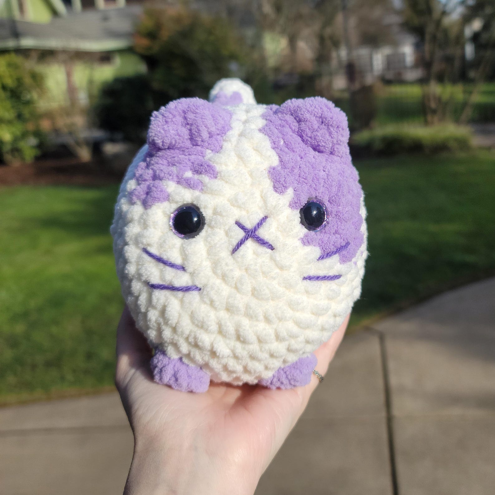 Crochet Loaf Cat Plushies, Cute Amigurumi, Handmade Stuffed Animals - Etsy