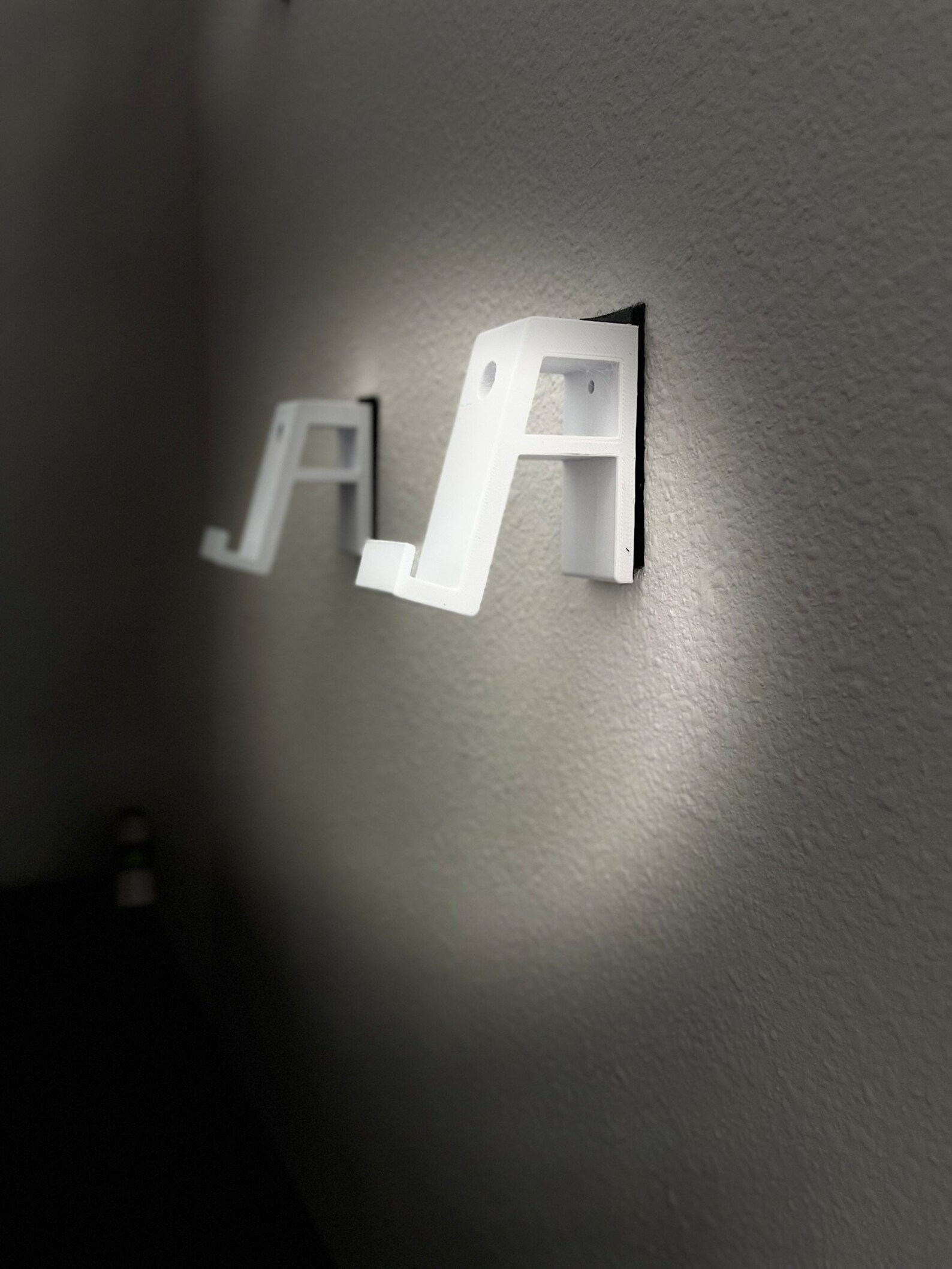 Floating Wall Mount / Wall Hooks - Etsy