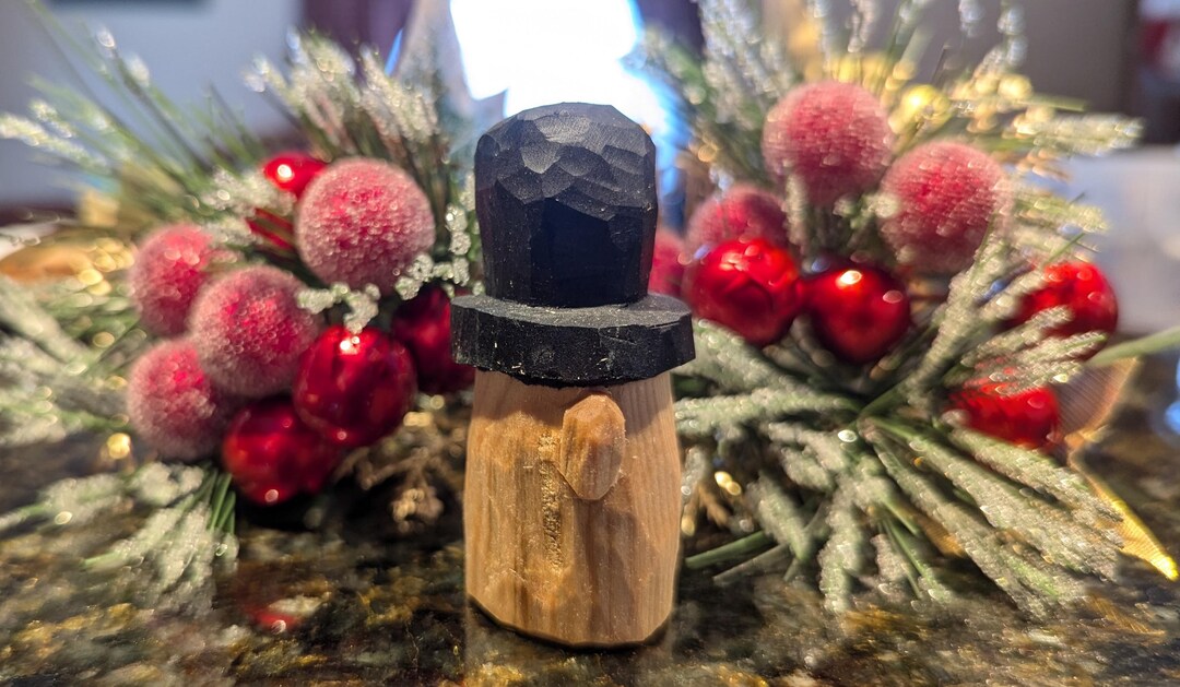 Short Gnome - Basswood - Hand Carved - Montessori - Waldorf ...