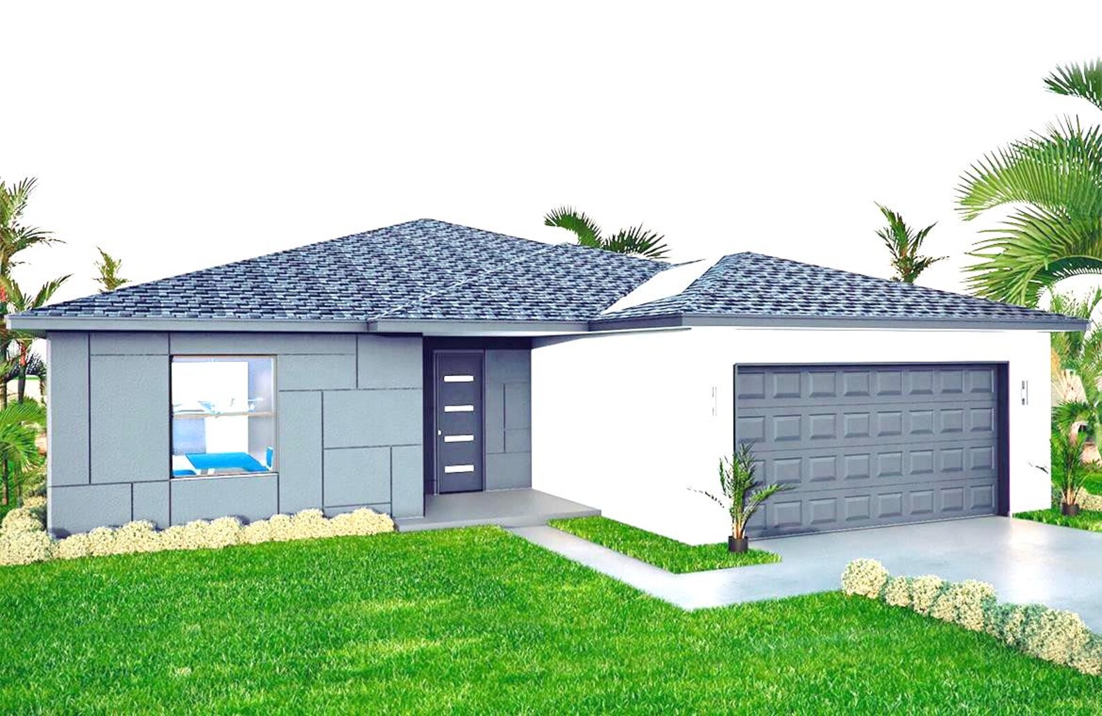 4 Bedroom 2 Bathroom 1670 SF Traditional Architectural Plans - Etsy