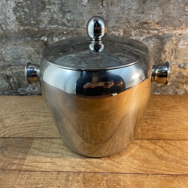 Chrome Ice Bucket - Etsy