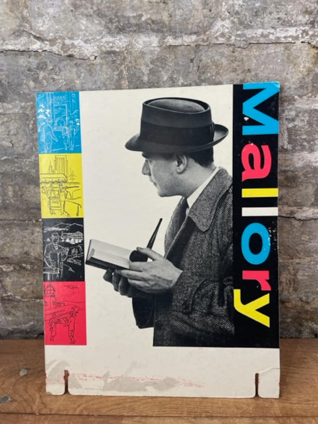 5 Vintage Cardboard Mallory Hat Store Signs - Etsy