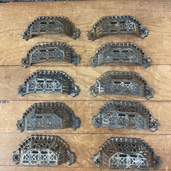 Cast Iron Bin Pulls - Etsy