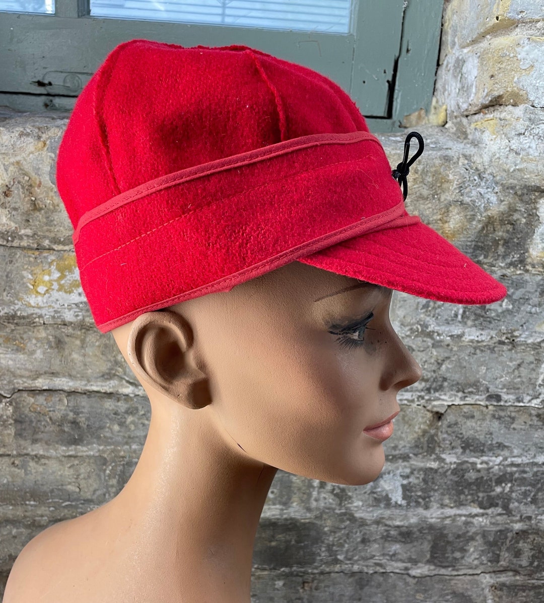 Red Kromer Blizzard Kap Wool Cap - Etsy