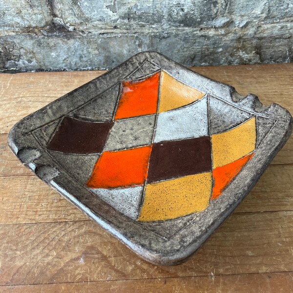 Italian Ceramic Ashtray - Etsy