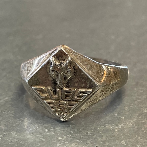 Vintage Cub Scout Ring - Etsy