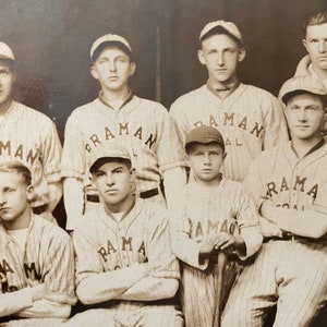 1920s Braman Coal Baseball Team Photo - Etsy