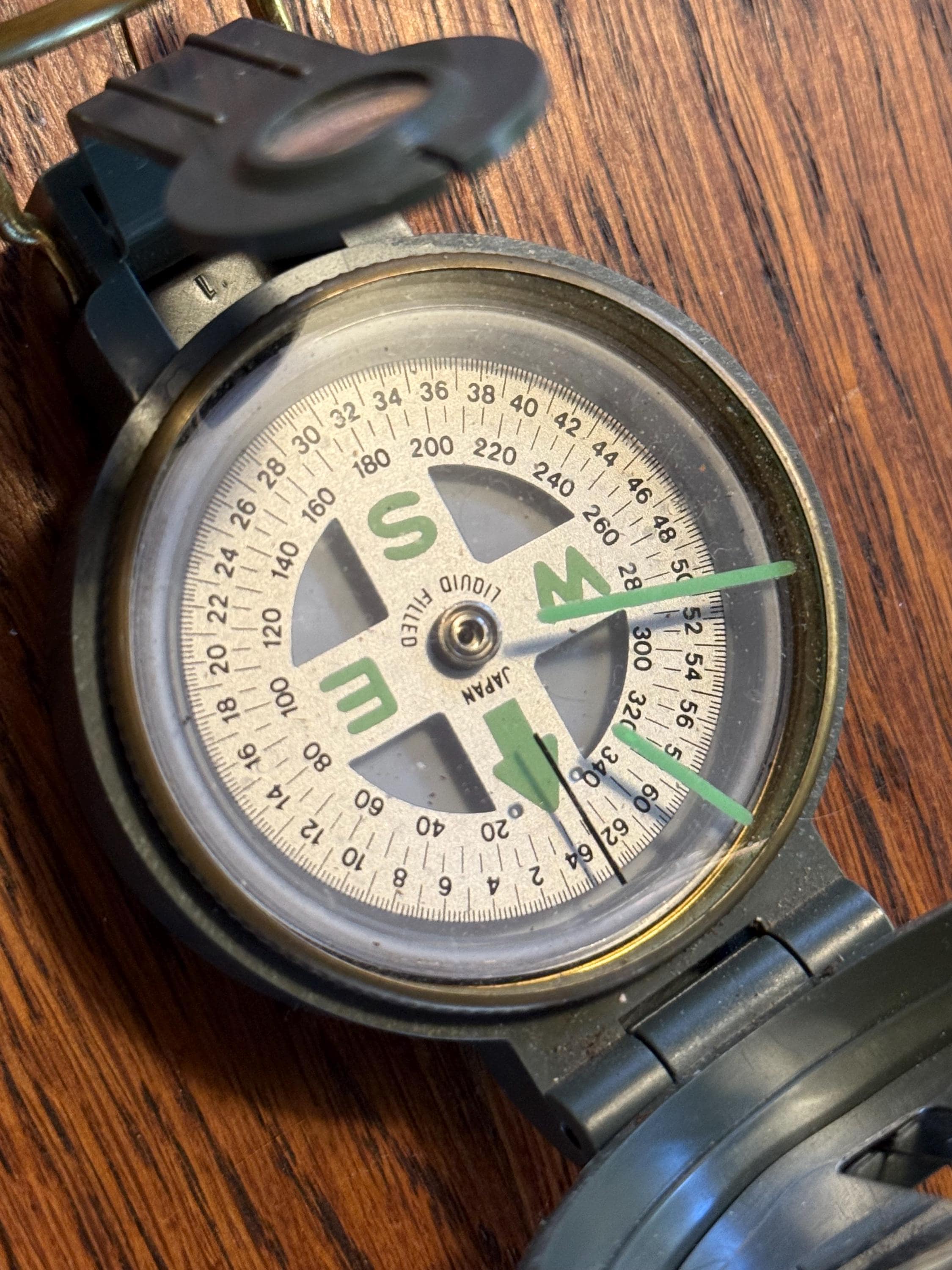 Vintage Engineer Lensatic Compass in Case - Etsy