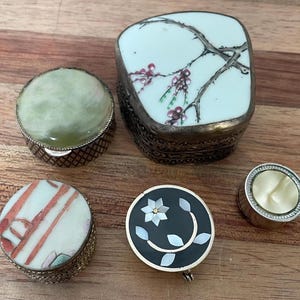 5 Little Trinket Boxes - Etsy