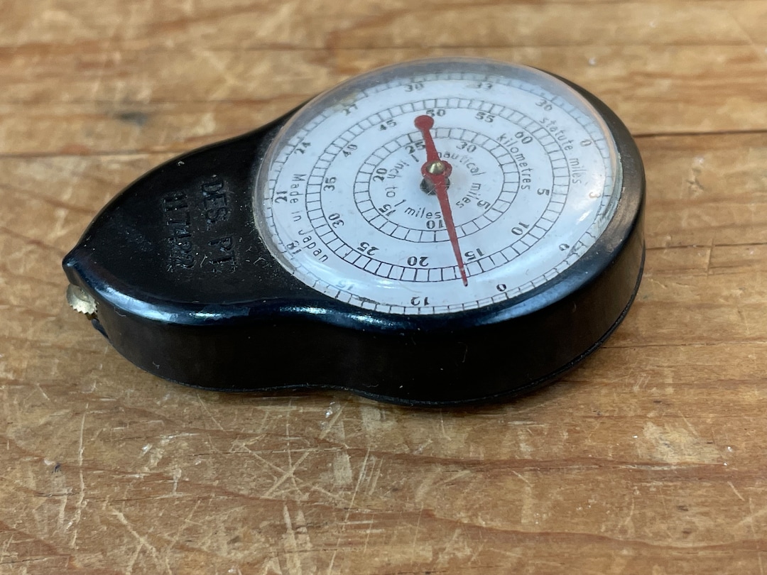 Vintage Bakelite Map Measuring Tool - Etsy