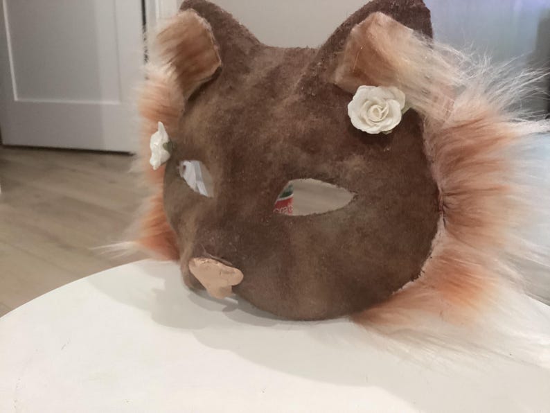 Havana Brown Cat Mask / Animal Mask / Handmade Craft / Cat Mask - Etsy