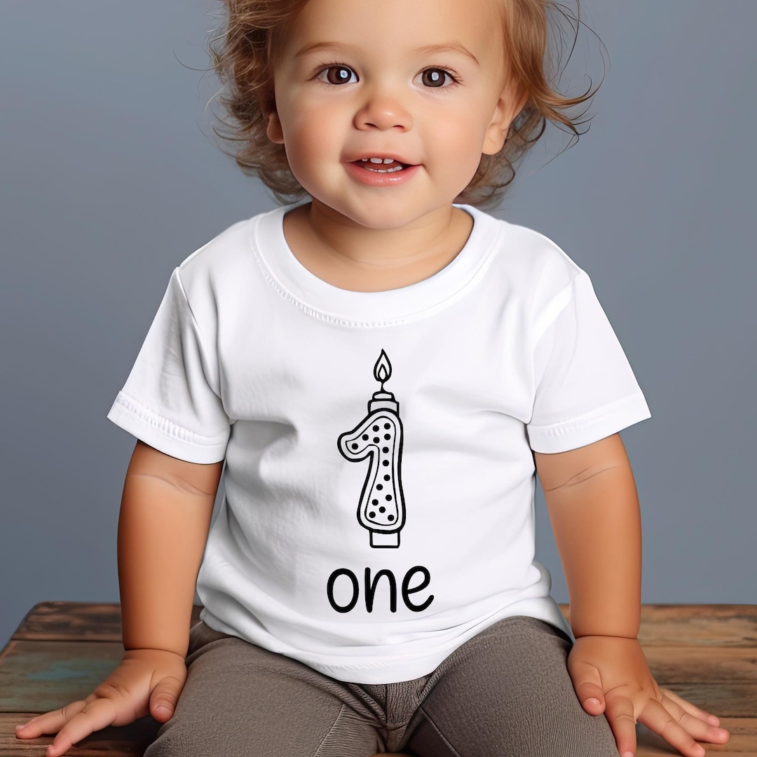1st Birthday Shirt, First Birthday T-shirt, Birthday Party Shirt ...