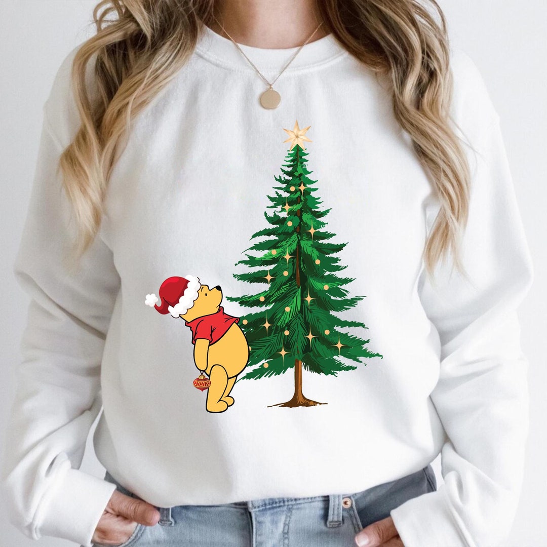 Winnie the Pooh Christams Sweatshirt, Winnie the Pooh Sweater ...