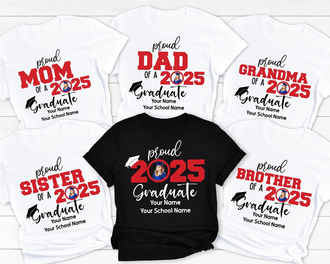 Custom Graduation Shirt, Personalized Graduation T-shirt, Custom Senior ...