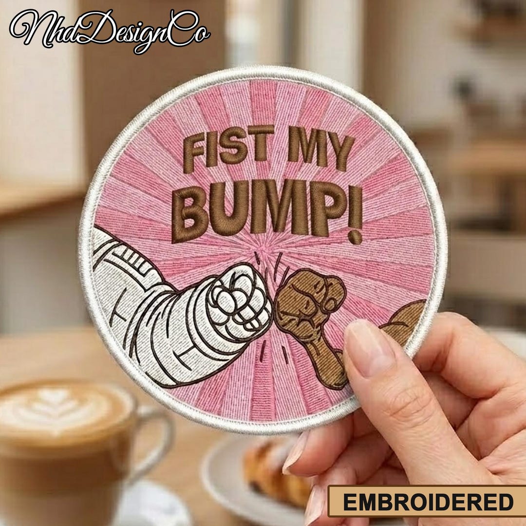 Sci-fi Project Hail Mary Rocky “fist My Bump” Embroidered Patch - Etsy ...
