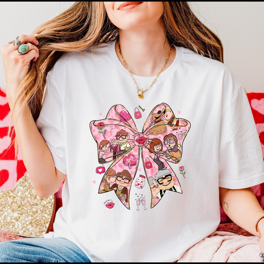 Vintage Valentine's Day Cotteque Bow Png, Cute Couple Valentine Png ...