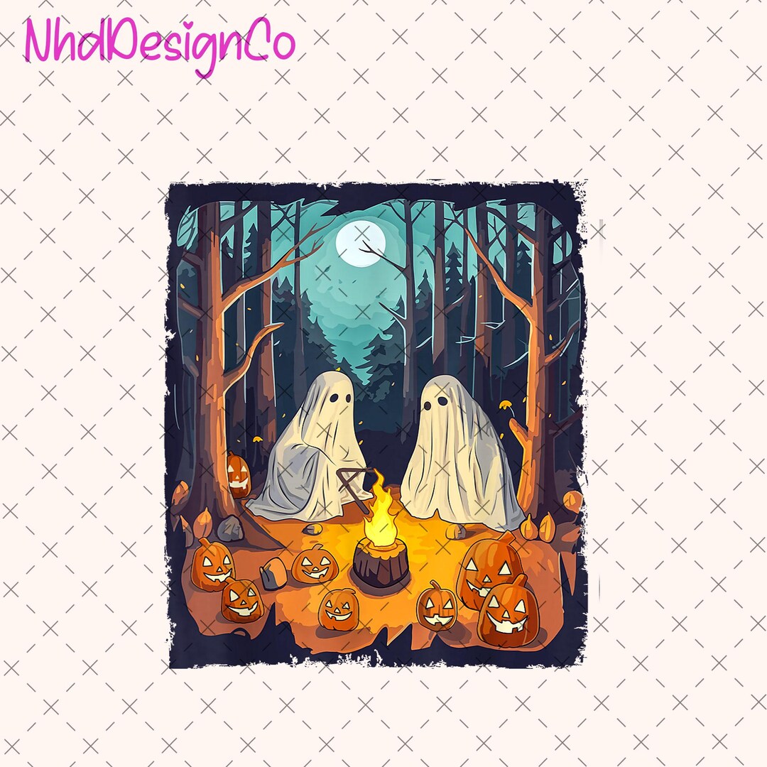 Spooky Camping Crew Png, Halloween Camping Png, Ghost Camping Png, Camp ...