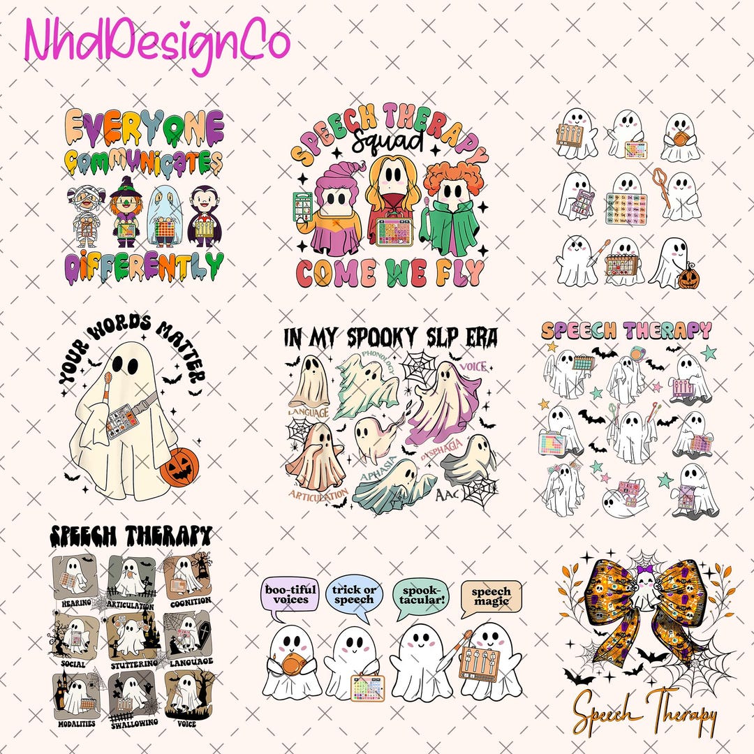 Speech Therapy Halloween Bundle, Trick or Speech Bundle, Spooky SLP ...