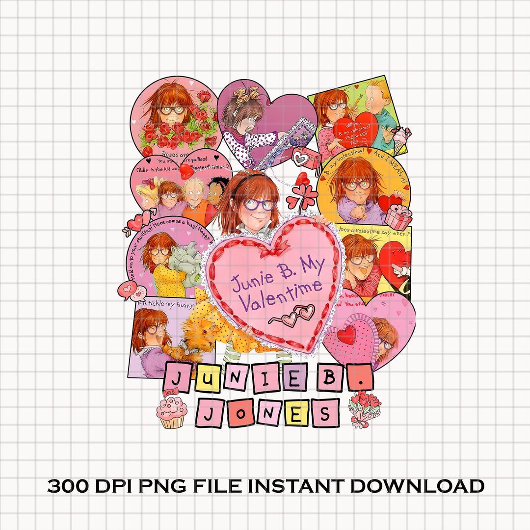 Junie B My Valentine Png, Junie B Jones Education Png, Teacher ...