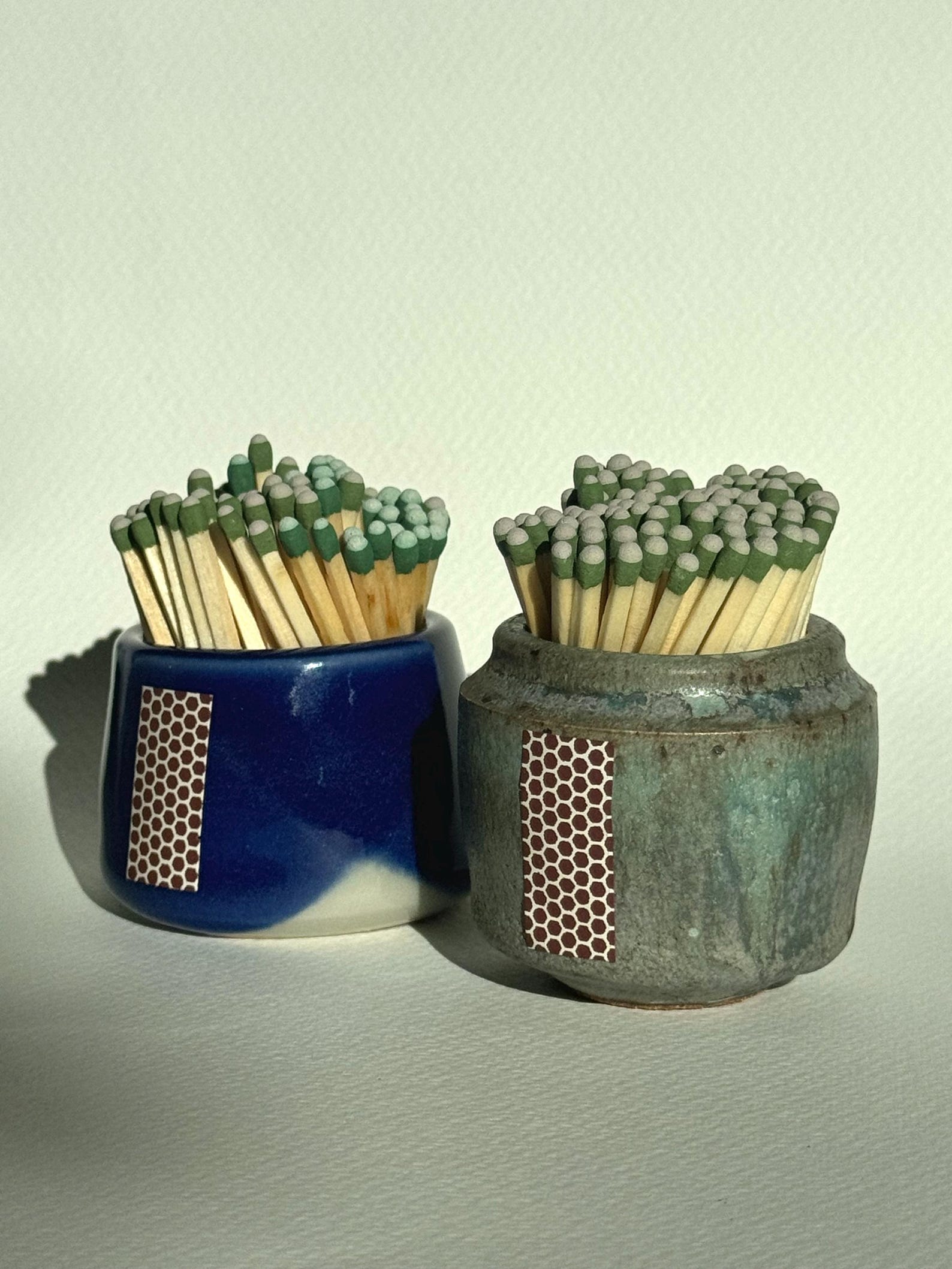 Handmade Ceramic Match Striker | Various Colors W Matches | Matches ...