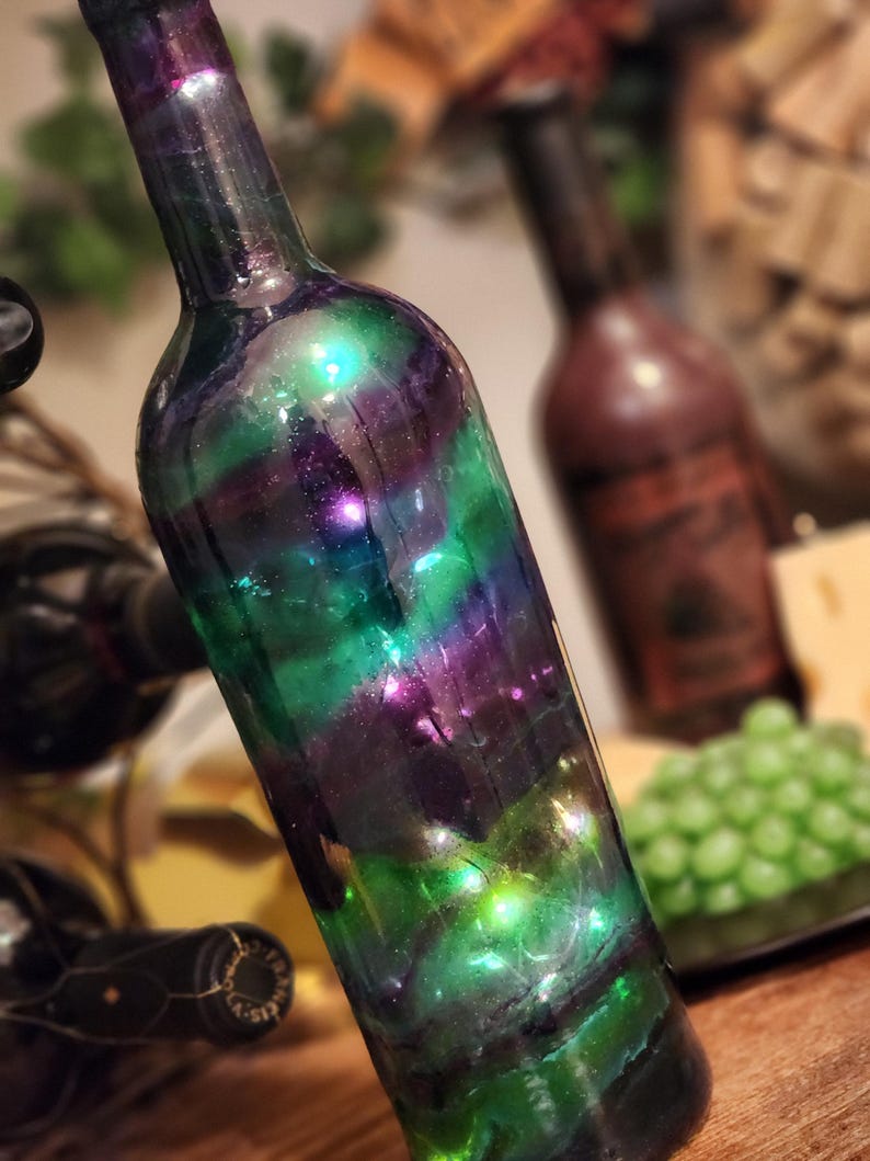On Cloud Wine Light up Wine Bottle - Etsy
