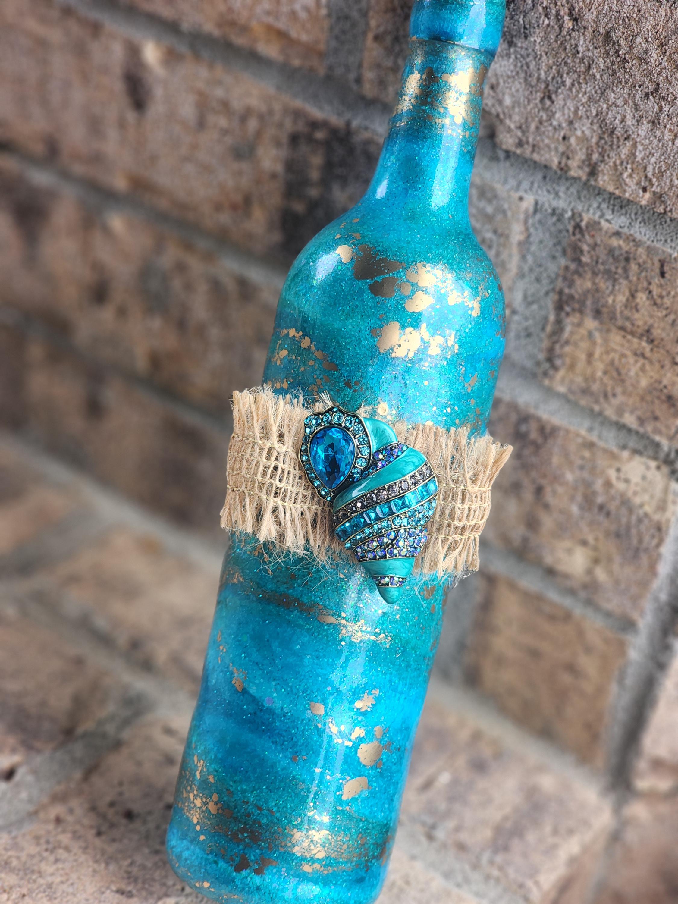 TURQUOISE BEACH BOTTLE - Etsy