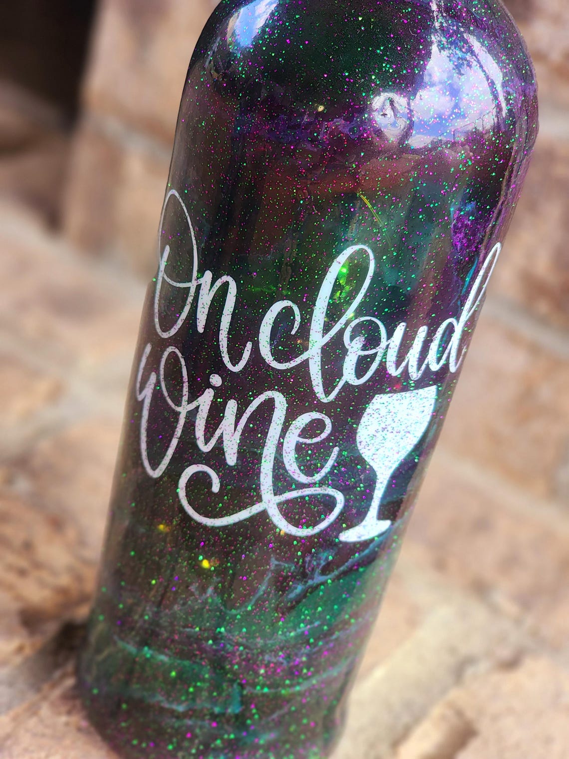 On Cloud Wine Light up Wine Bottle - Etsy