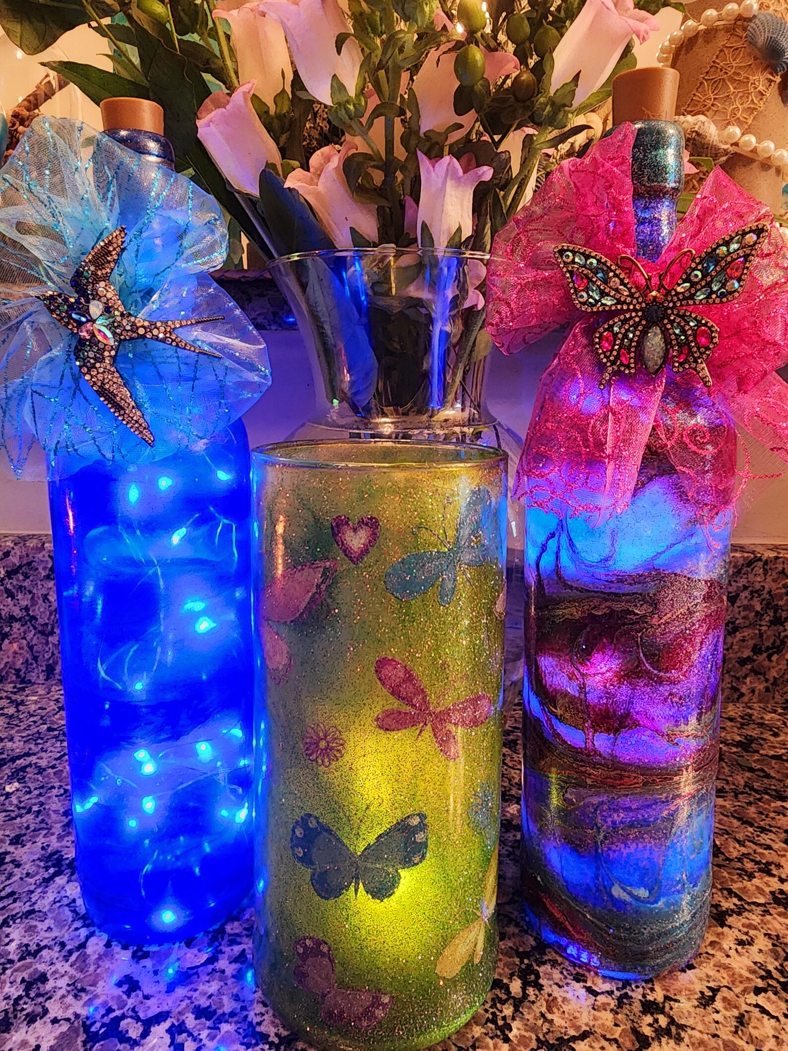 Butterfly Light up Bottle - Etsy