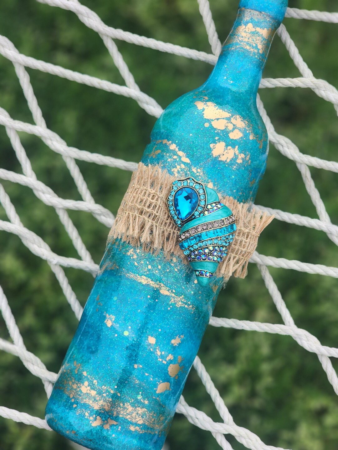 TURQUOISE BEACH BOTTLE - Etsy