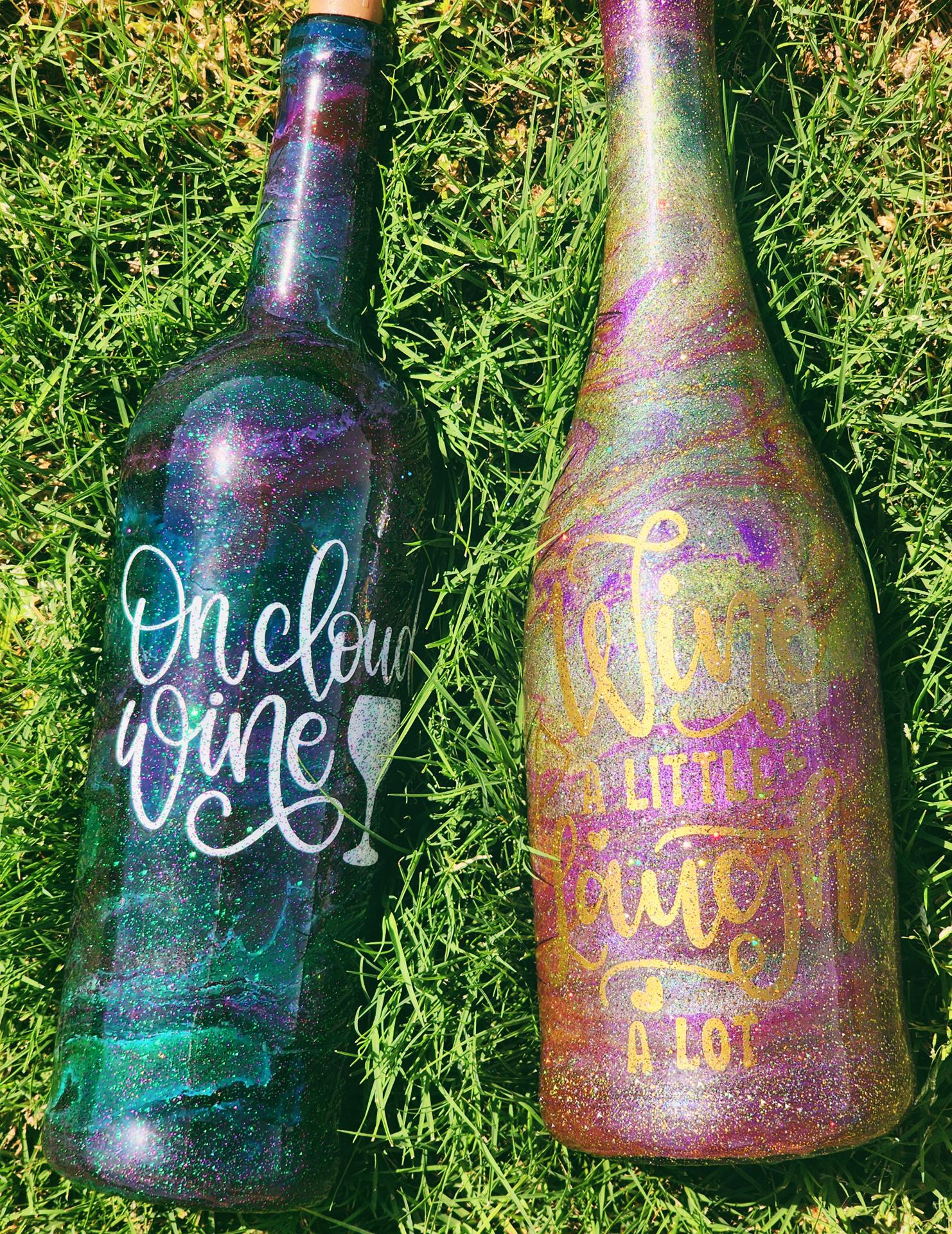 On Cloud Wine Light up Wine Bottle - Etsy