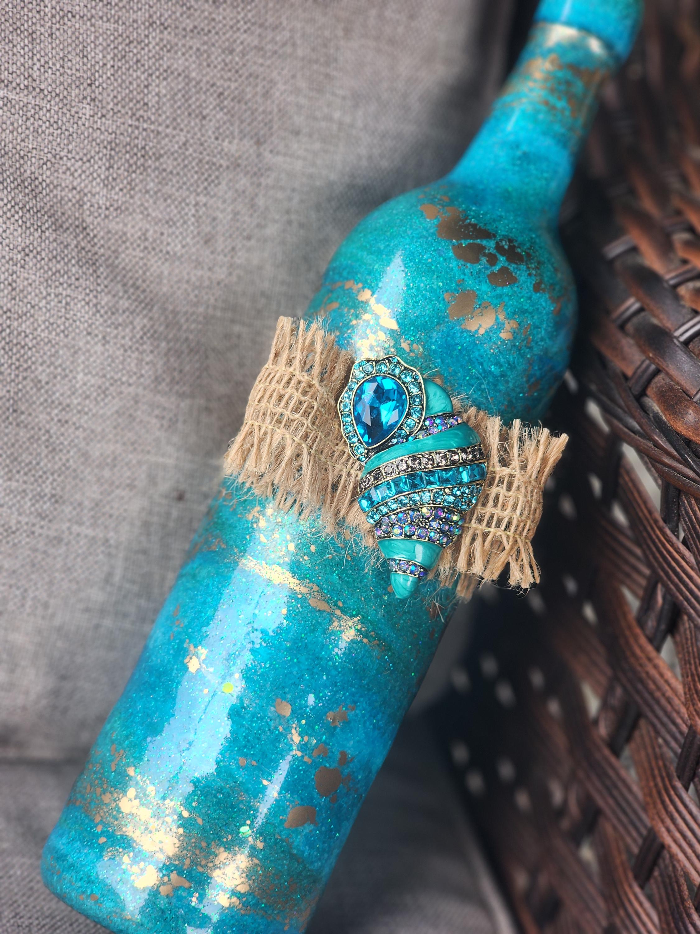 TURQUOISE BEACH BOTTLE - Etsy