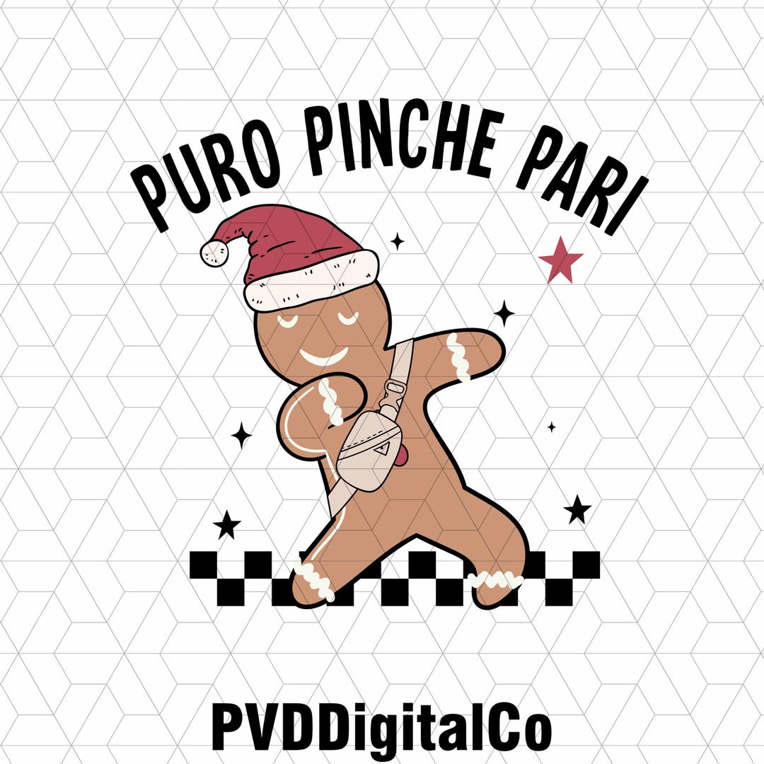 Puro Pinche Pari Png, Gingerbread Png, Christmas Png, Christmas Xmas ...
