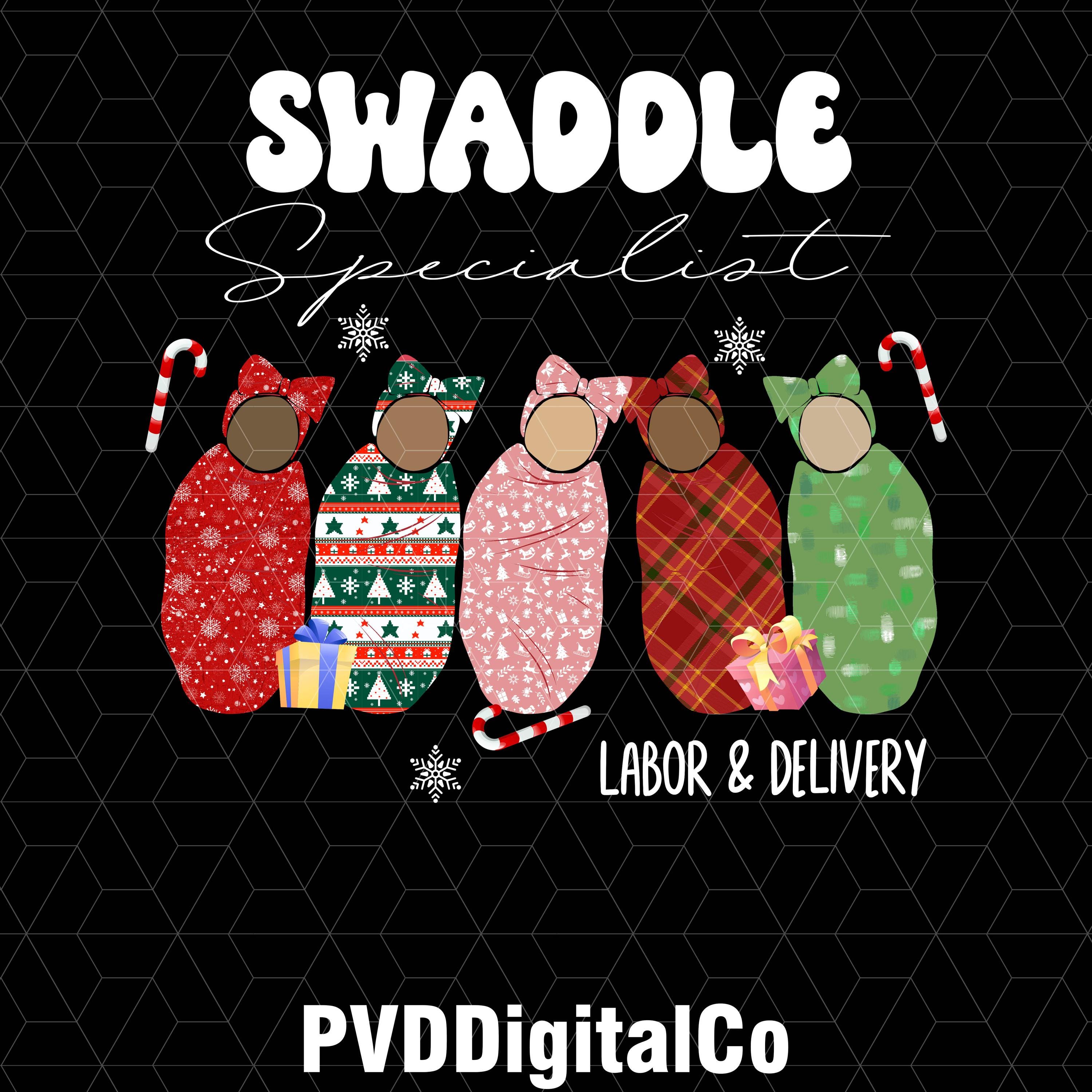 Swaddle Specialist Png, LD Nurse Png, Labor and Delivery Png, Christmas ...